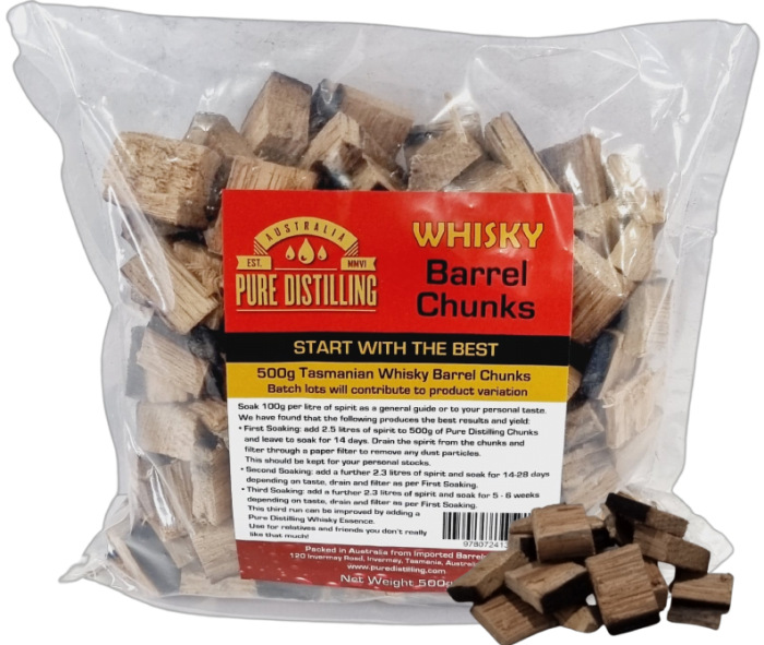 Quality Home Brew Essentials | Pure Distilling Barrel Chunks - Whisky ...